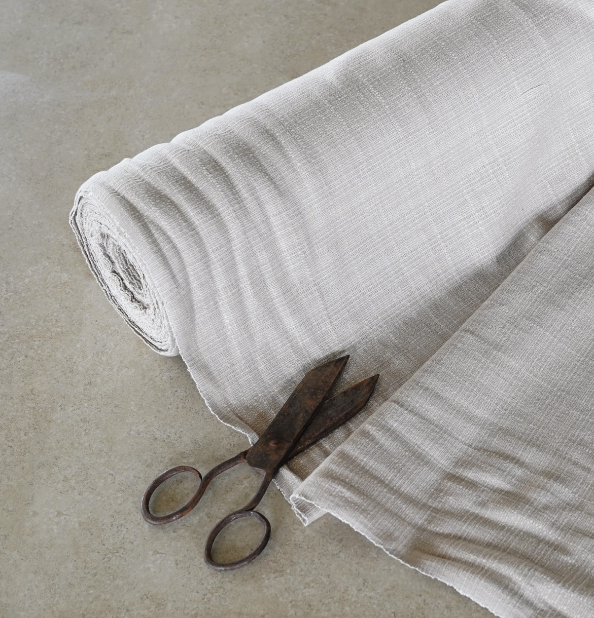 Buy Panama Weave Cotton Fabric Creamy White – Thoppia